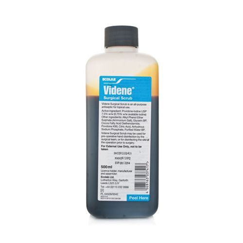 Videne Surgical Scrub - 500ml Exp 10/24 | MidMeds Limited