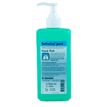 Softalind Alcohol Hand Sanitiser 500ml x 1 | MidMeds Limited