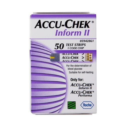 Accu-Chek Inform II Strips w/Chip x 50 | MidMeds Limited