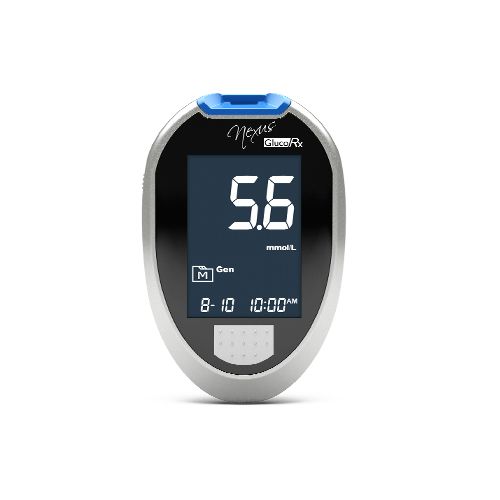 GlucoRX Nexus Blood Glucose Meter | MidMeds Limited