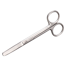 Rocialle Dressing Scissors B/B - Straight, 12.5cm x 50 | MidMeds Limited